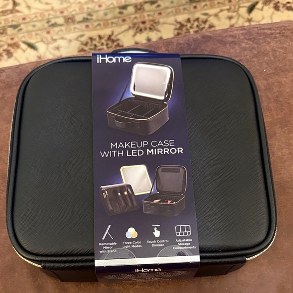 iHome | Other | Ihome Black Led Mirror Makeup Case | Poshmark